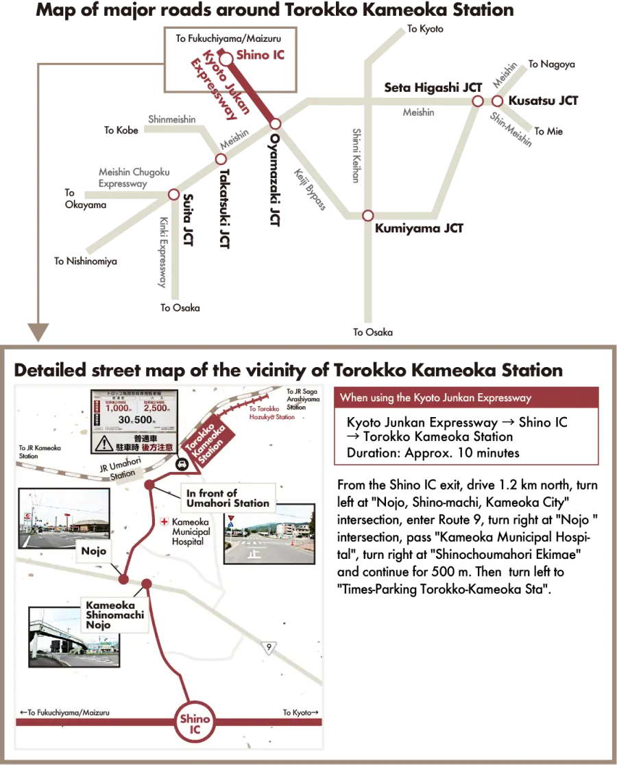Torokko Kameoka Station – Sagano Romantic Train
